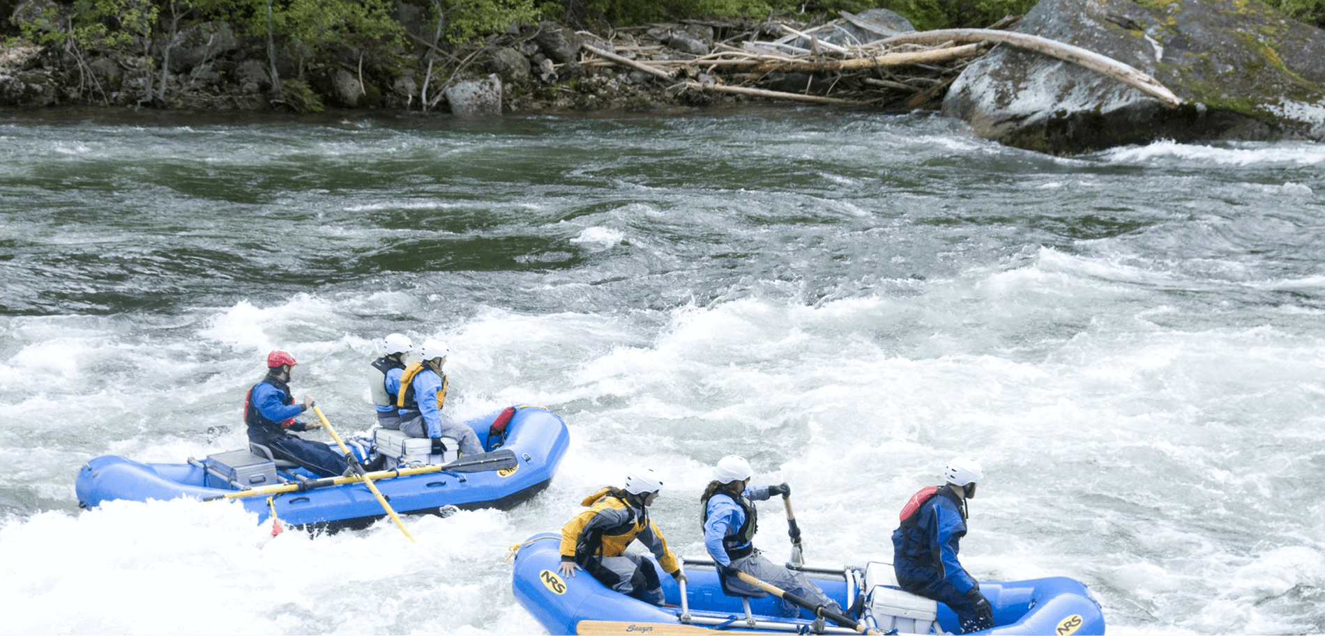 Types Of Rafting Boats