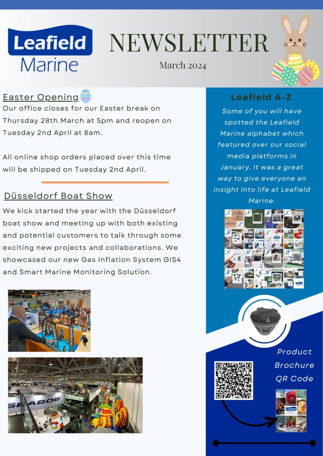 March 2024 Leafield Marine Newsletter - Leafield Marine
