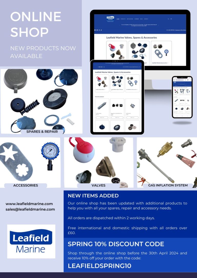 Leafield Marine - Actualización de la tienda online - Leafield Marine