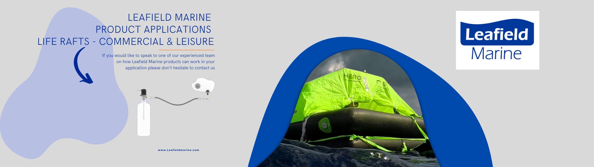 Life Rafts - Commercial & Leisure & Marine Evacuation - Leafield Marine